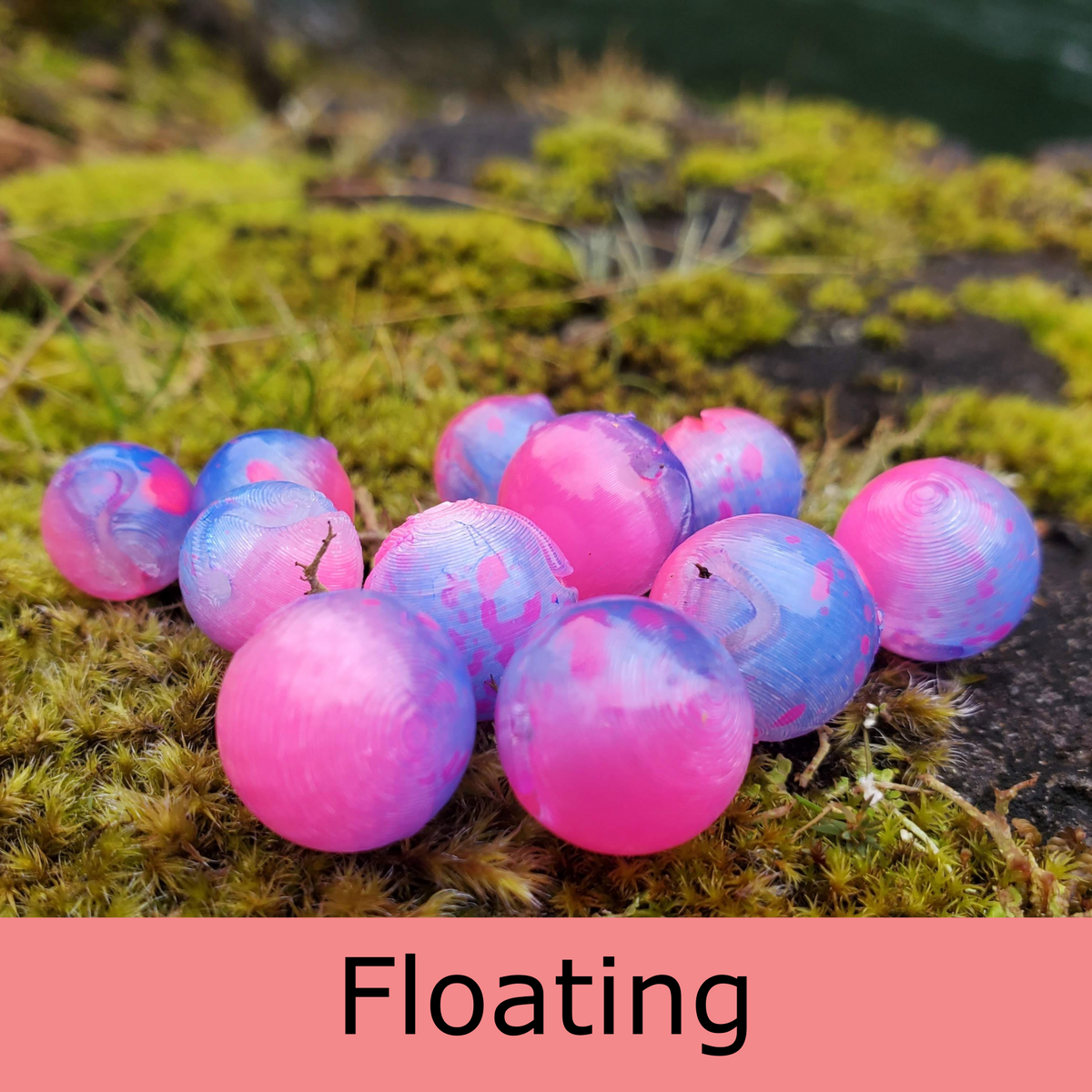 Mercurial Bead - Floating - Cotton Candy – Robolize