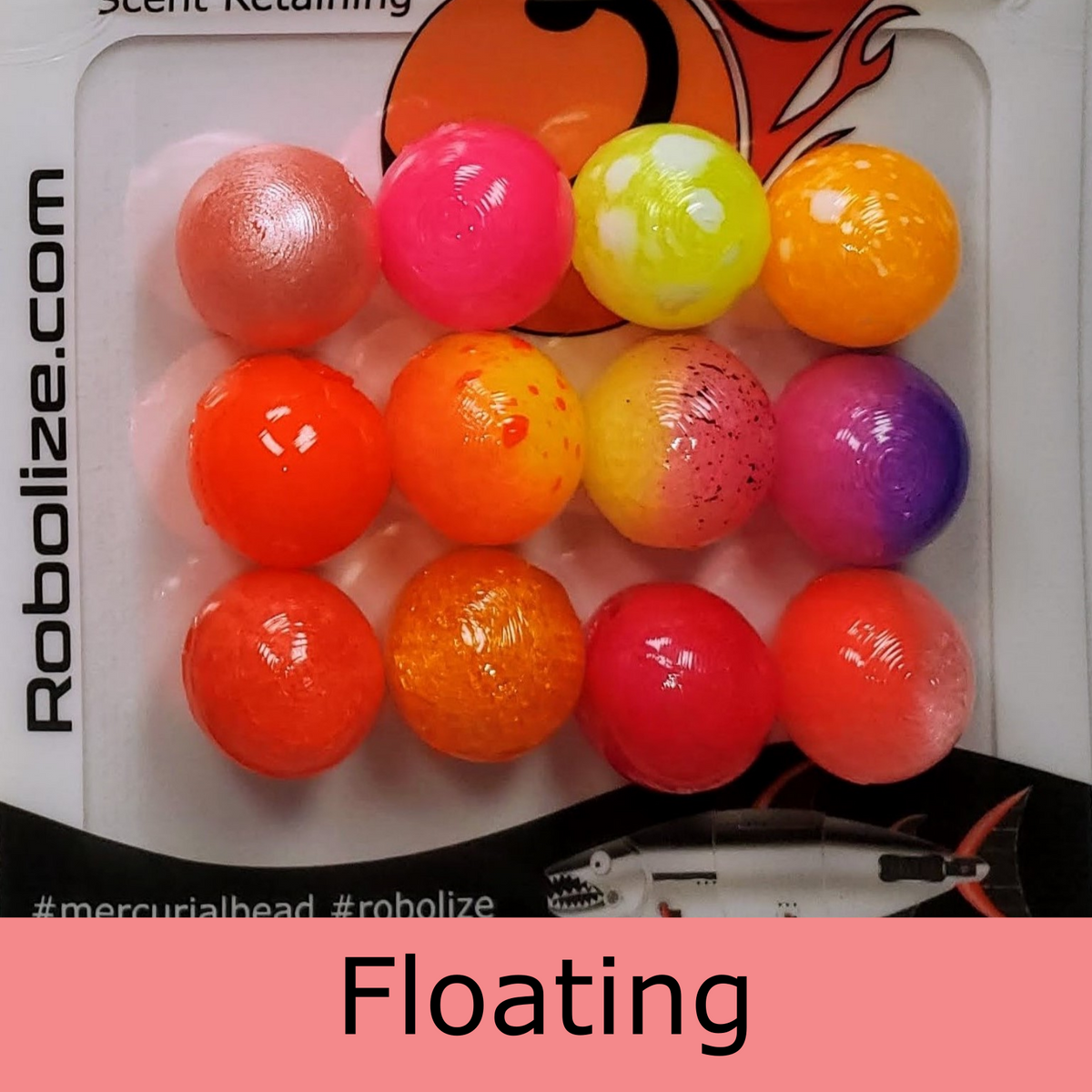 Mercurial Bead - Floating - Fish Finder Pack – Robolize